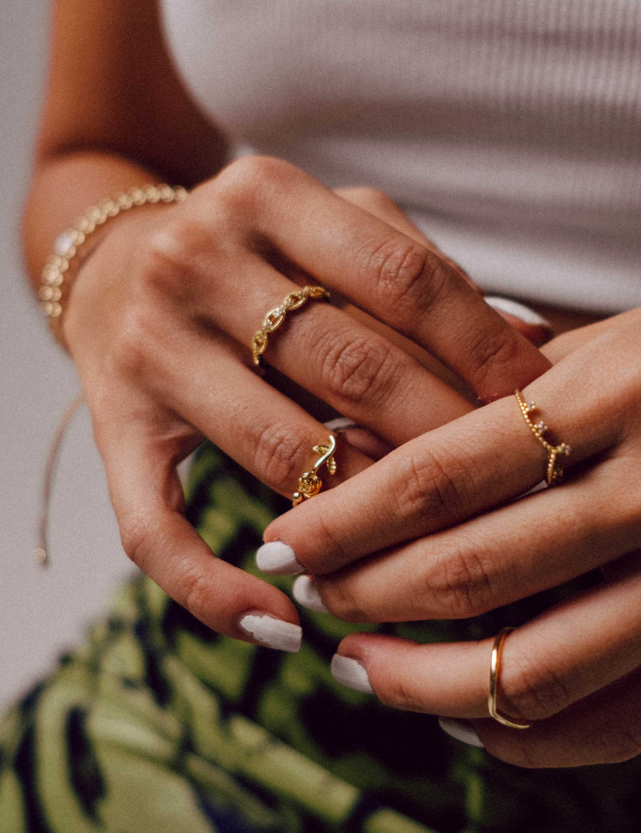 Earrings and Rings – Luca Love Bracelets