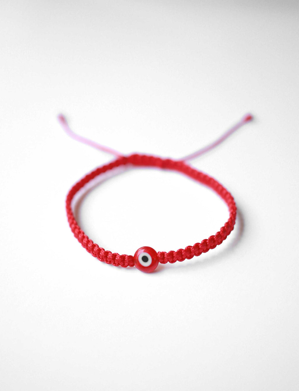 Kids Threaded Evil Eye in Red – Luca Love Bracelets